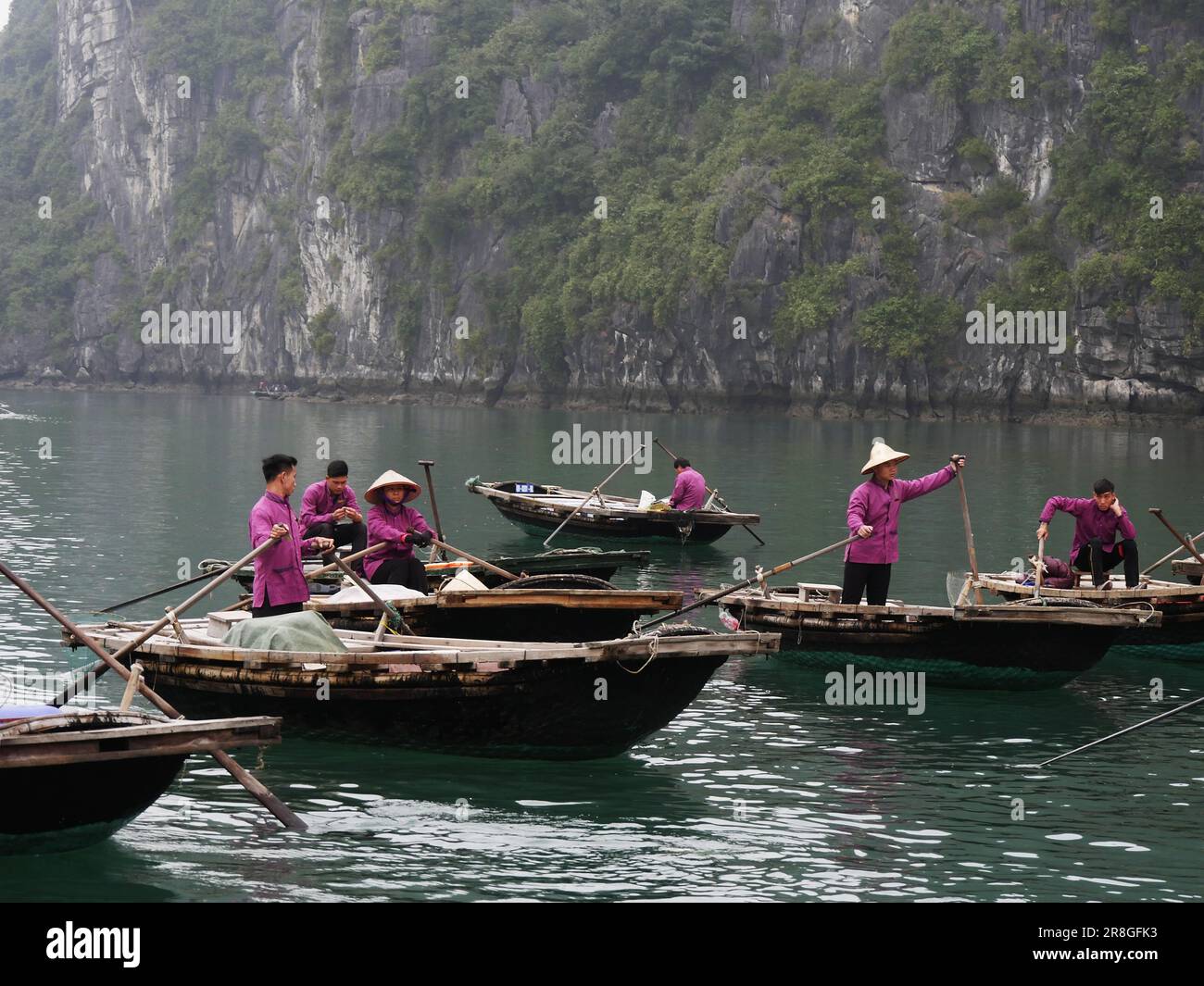 Vietnam, Quang Ninh Area, Halong Bay or Ha Long Bay Unesco World ...