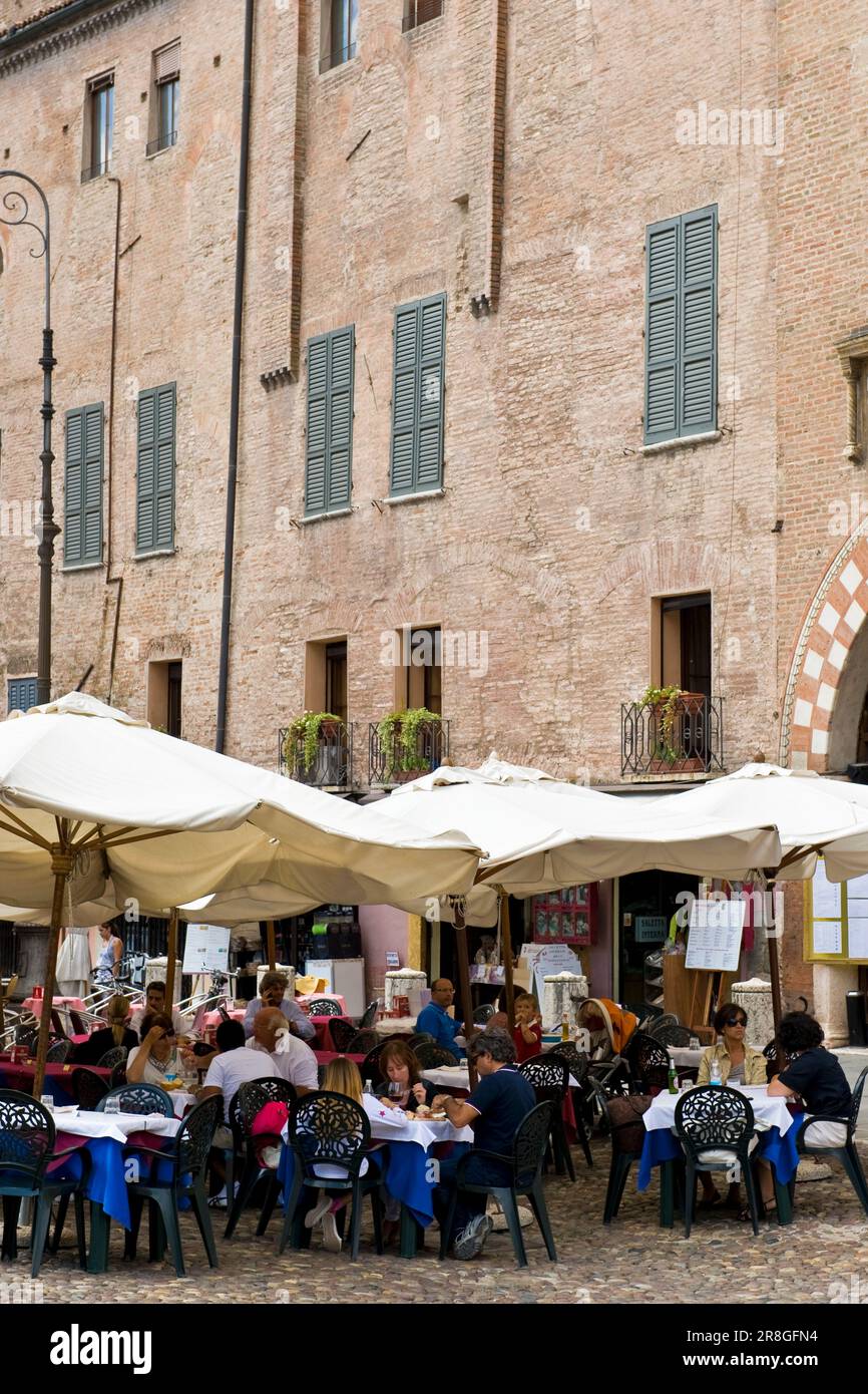 Sordello Square, Mantua, Italy Stock Photo - Alamy