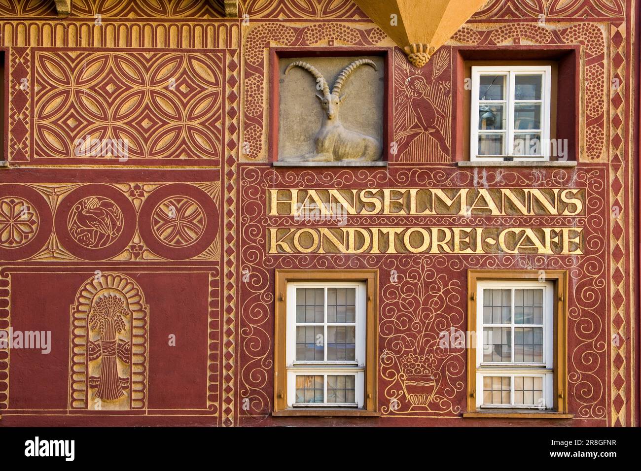 Hanselmanns Cafe, St. Moritz, Switzerland Stock Photo - Alamy