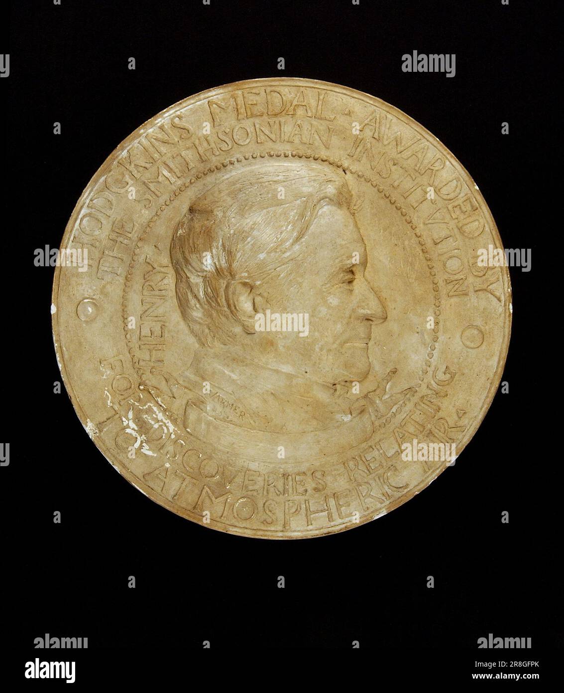 Model for Hodgkins Medal 1893-1894 by Olin Levi Warner, born Suffield ...