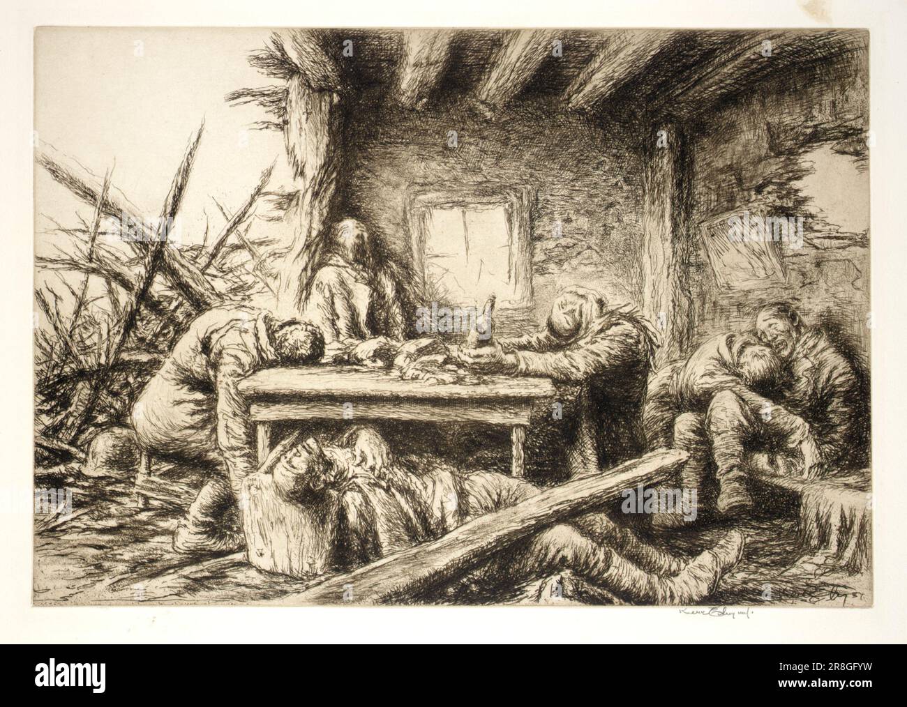 The Last Supper 1937 by Kerr Eby, born Tokyo, Japan 1889-died Norwalk ...