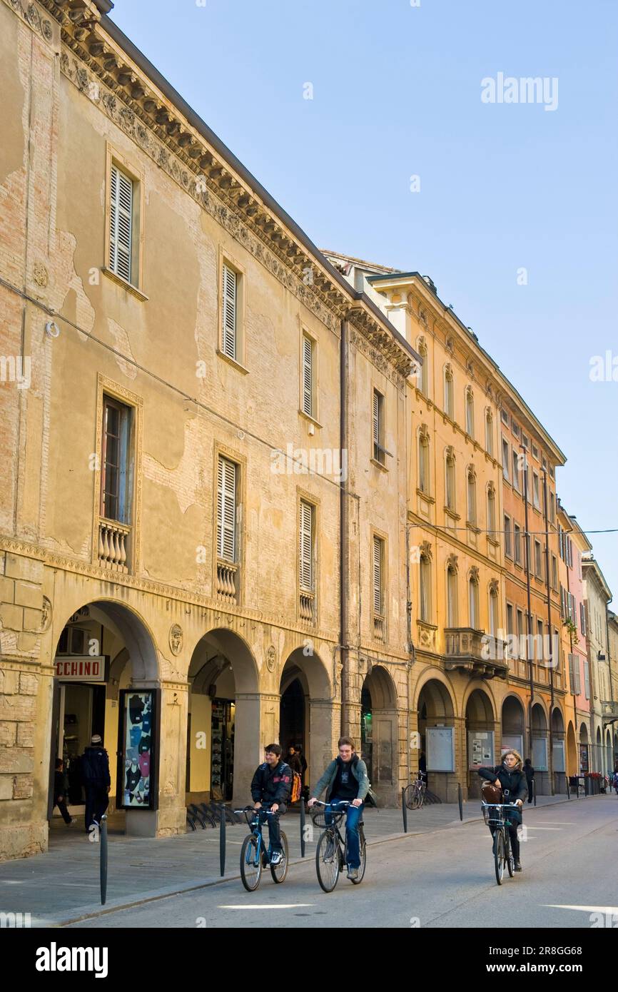 Via Emilia, Reggio Emilia, Italy Stock Photo - Alamy