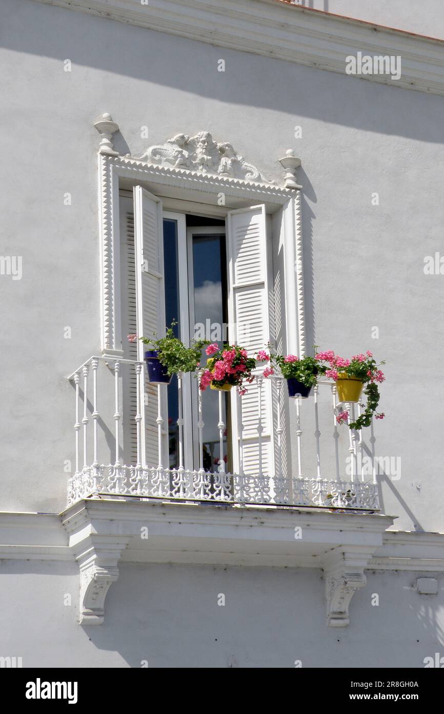 Traditional Window, Seville, Spain Stock Photo - Alamy