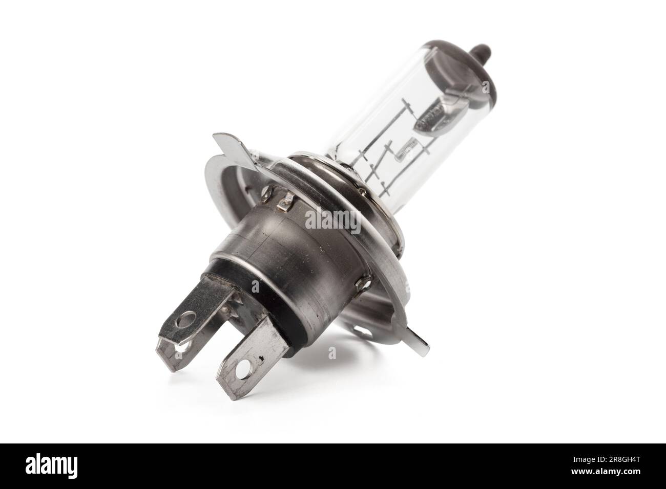 car lightbulb on white background Stock Photo - Alamy