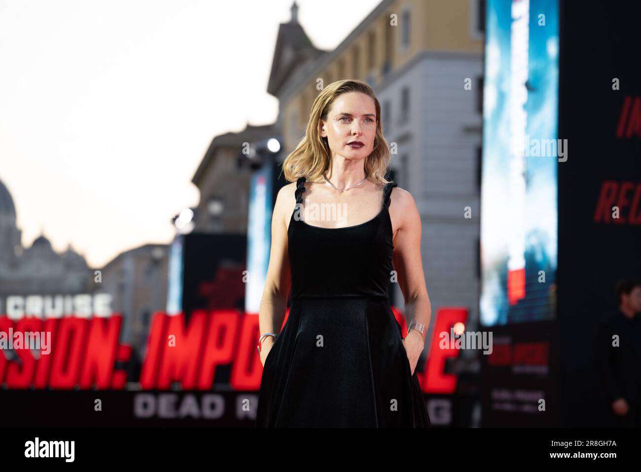 ROME, ITALY - JUNE 19: Rebecca Ferguson attends the Global Premiere of ...