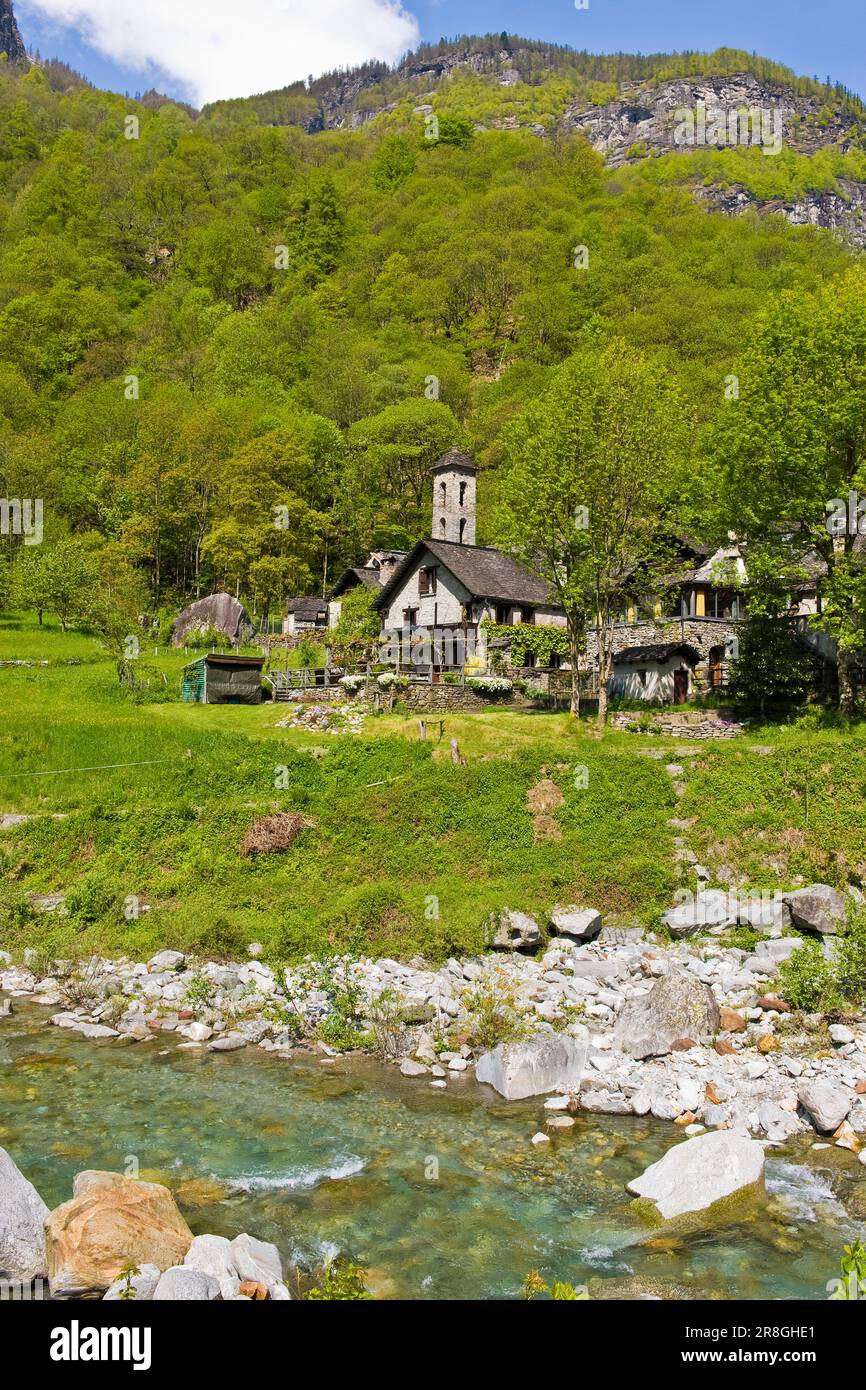 Valle bavona ticino hi-res stock photography and images - Alamy