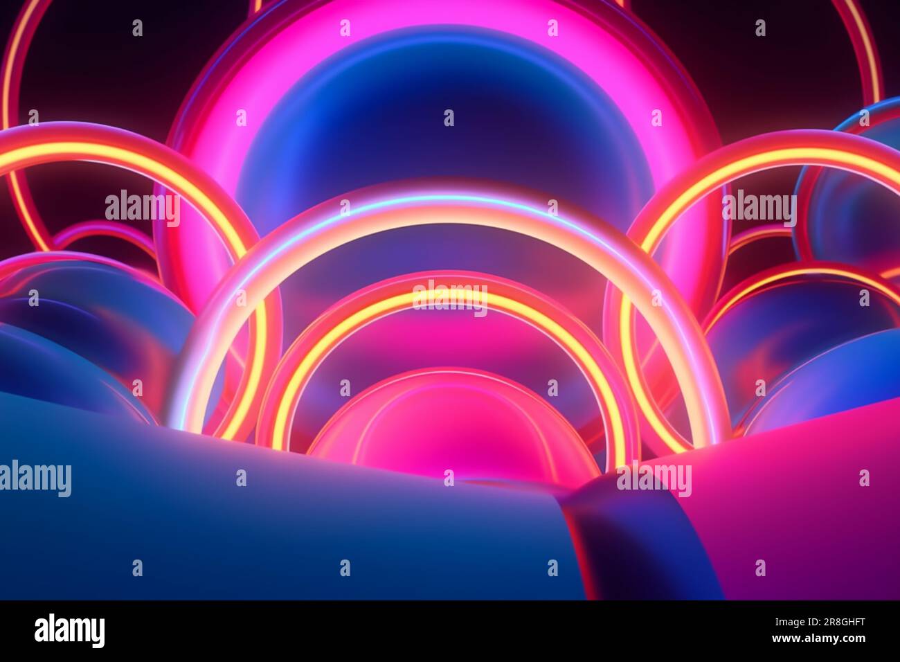 3D rendering abstract colorful background banner or wallpaper, graphic ...