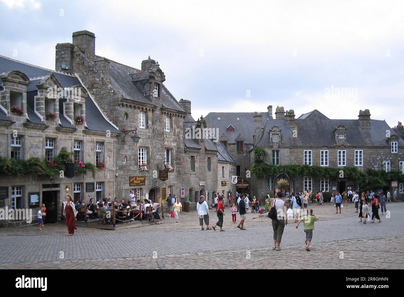 Locronan, Brittany, France Stock Photo - Alamy