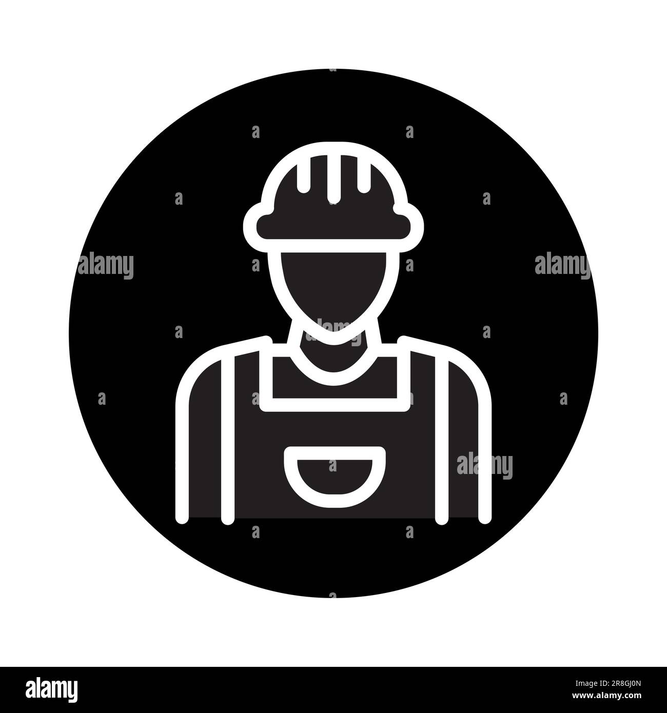 Master color line icon. Handyman service. Isolated vector element ...