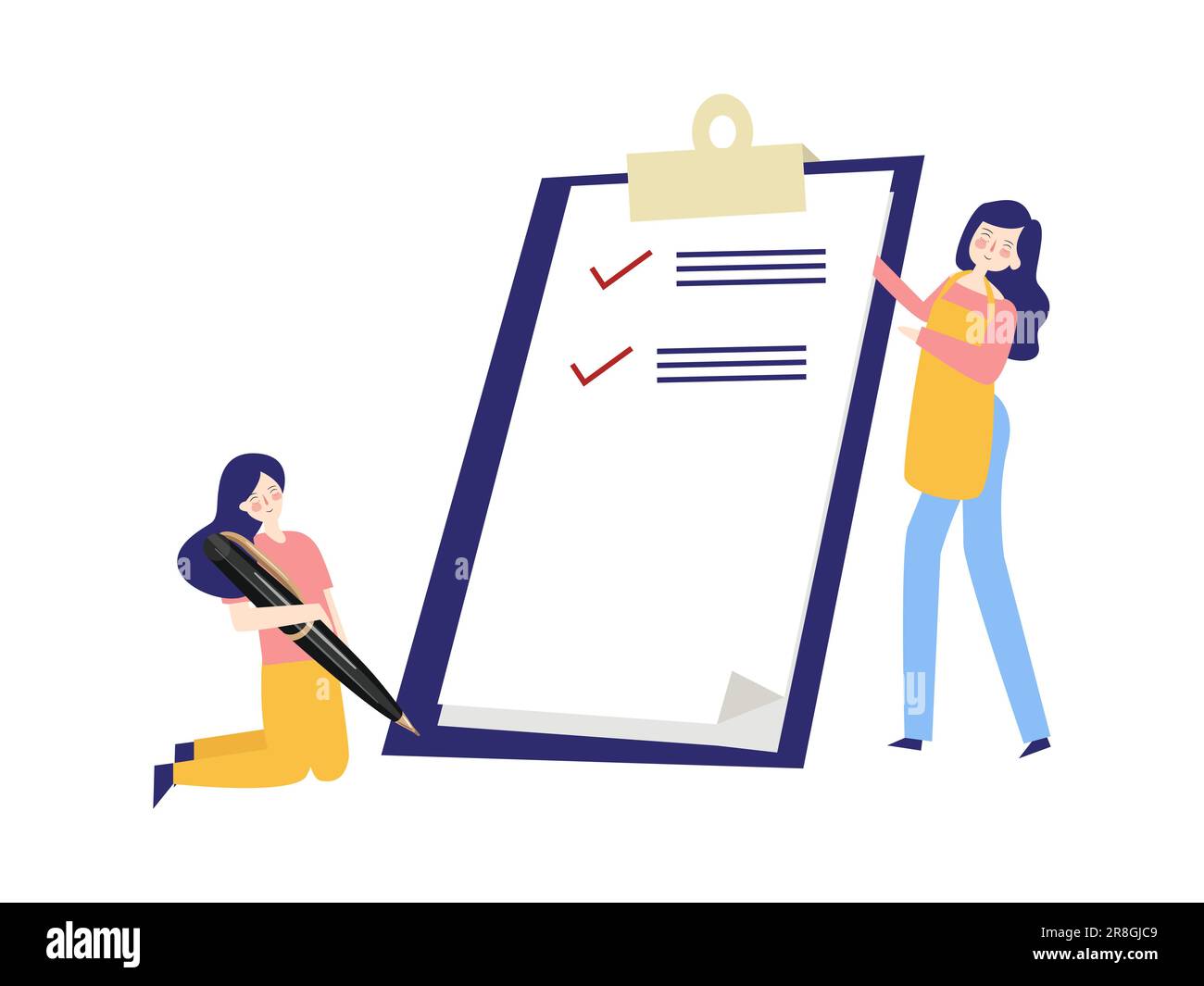 Task page checklist approval complete done survey document list ...