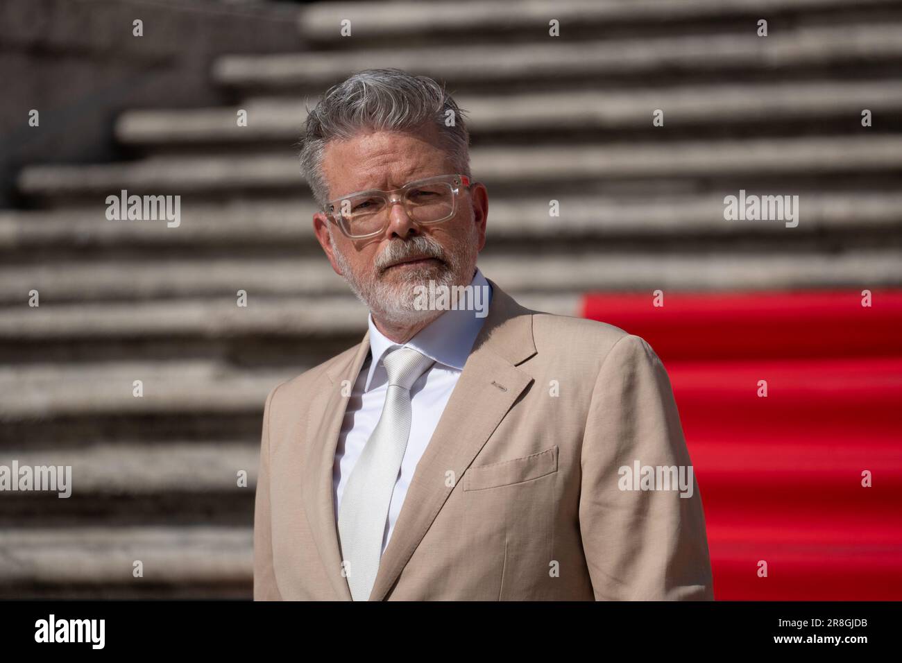 Rome, Italy. 19th June, 2023. US film director Christopher McQuarrie ...
