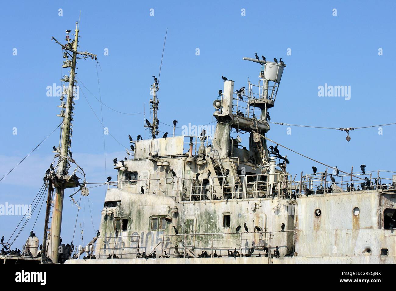 Ship Aground, Atlantic Ocean, Namibia Stock Photo - Alamy