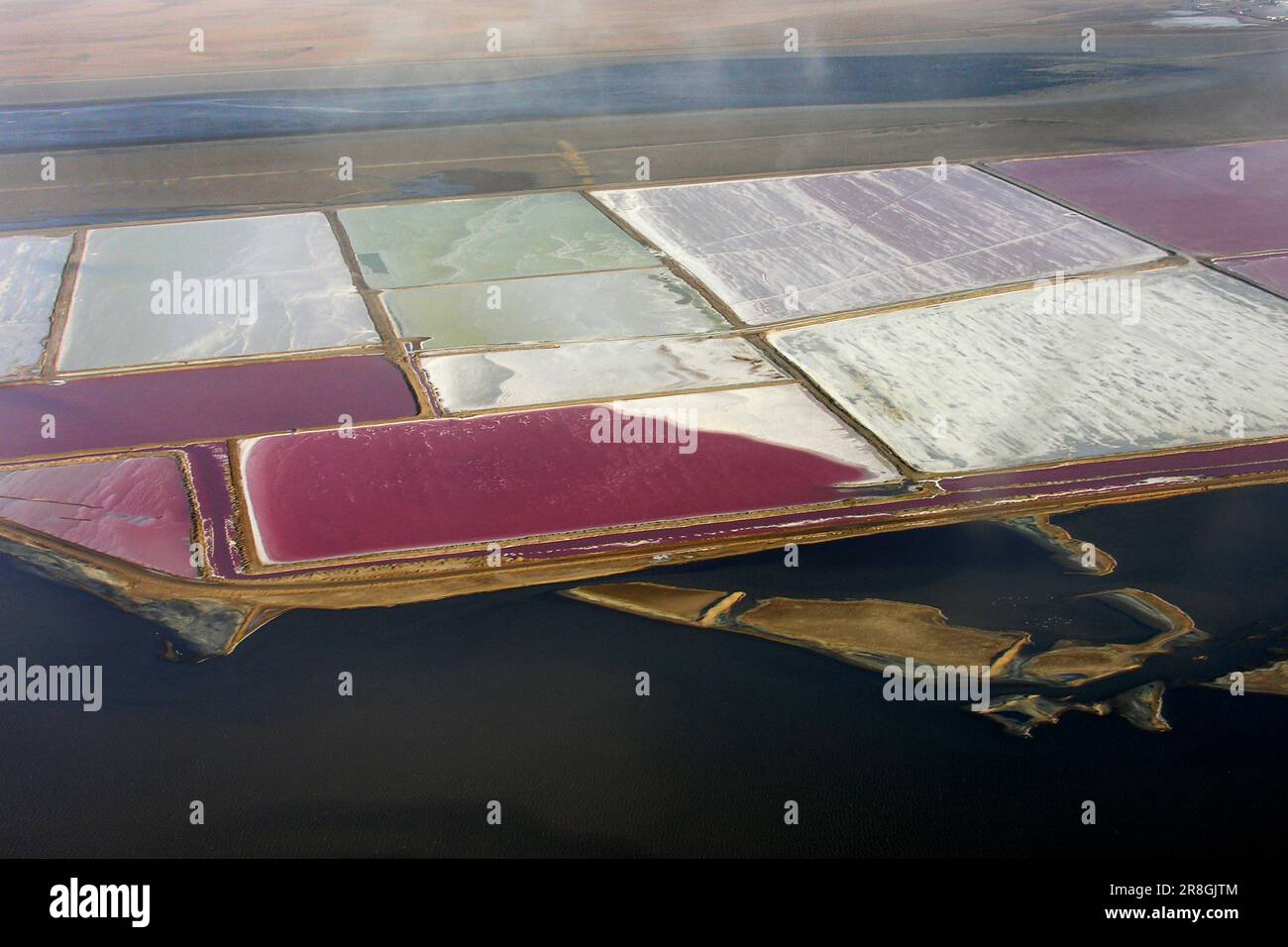 Salt Flats, Surrounding of Uis, Namibia Stock Photo - Alamy