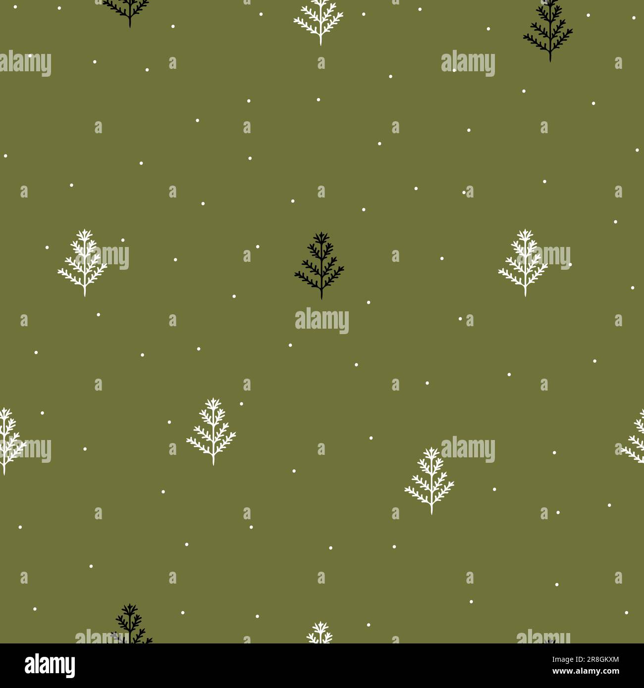 Classical christmas tree Stock Vector Images - Alamy