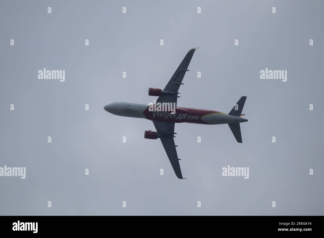 Chiangmai, Thailand - June 17 2023: VN-A656 Airbus A320-200 of Vietjet ...