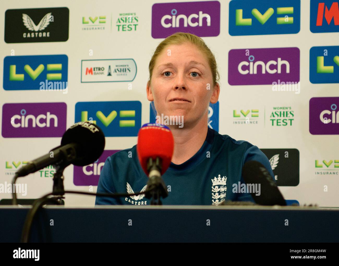 Heather knight obe hi-res stock photography and images - Alamy