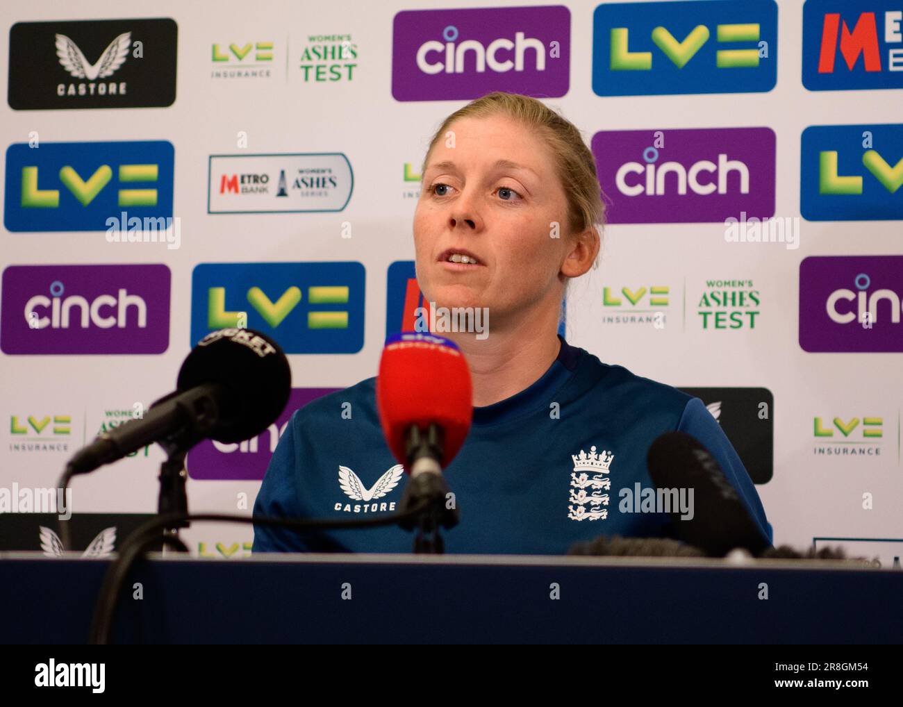 Heather knight obe england cricket team captain hi-res stock ...