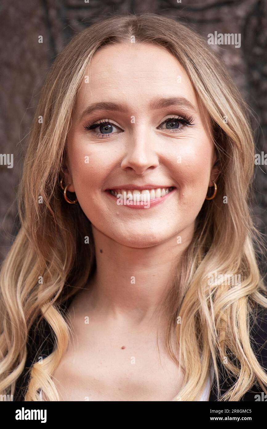 Rose Ayling-Ellis poses for photographers upon arrival at the National ...