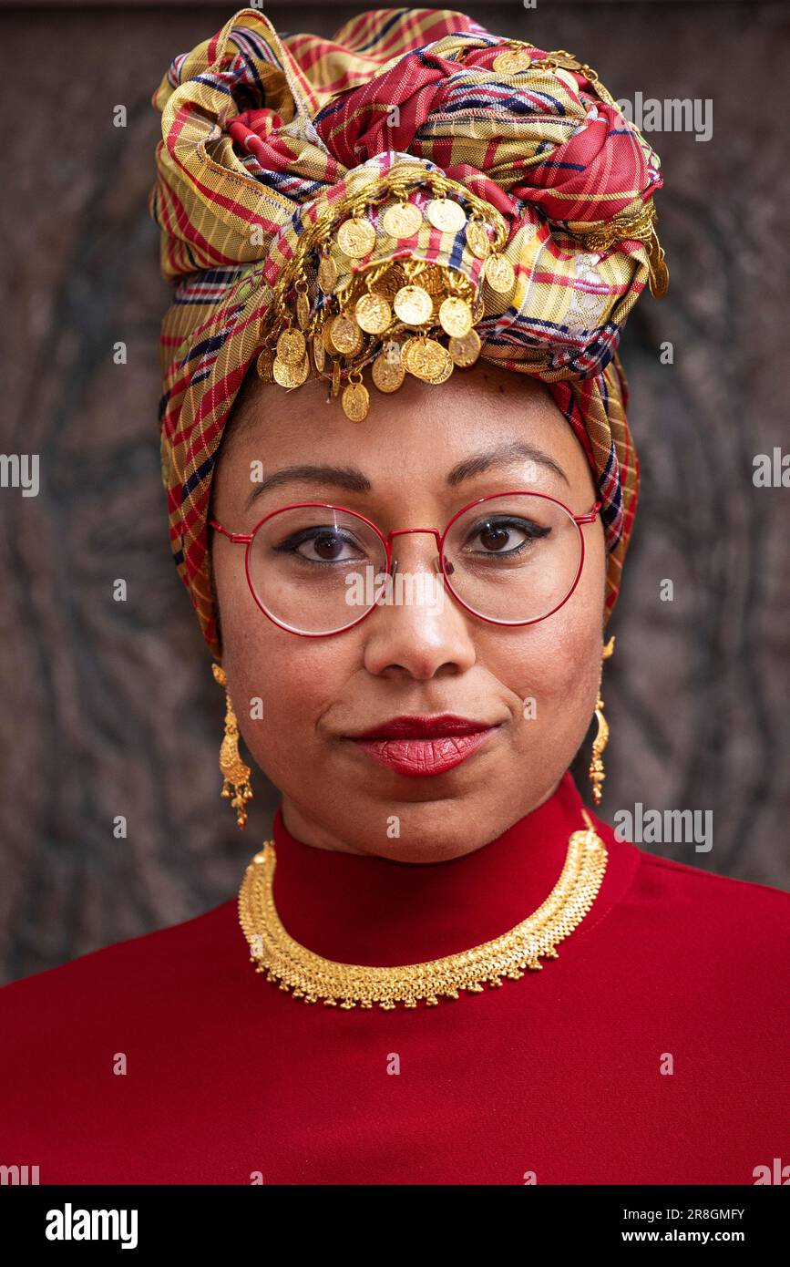 Sadie Smith poses for photographers upon arrival at the National ...