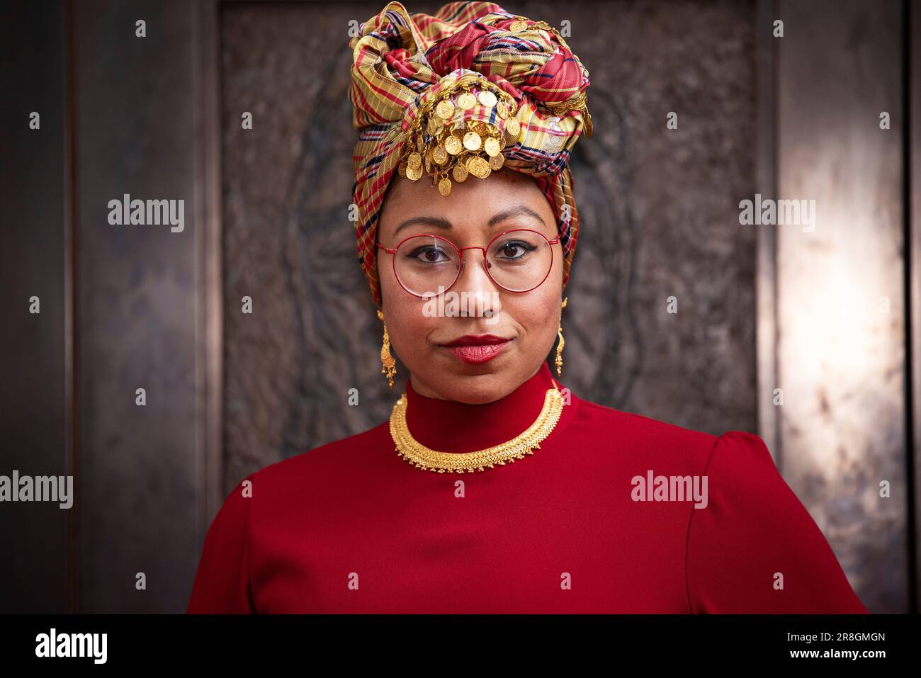 Sadie Smith poses for photographers upon arrival at the National ...