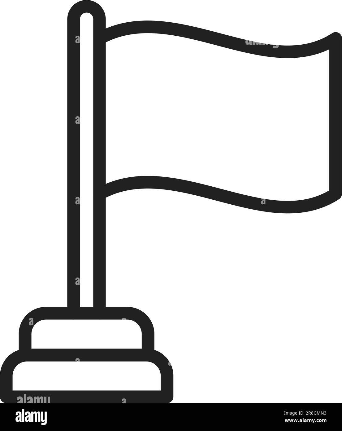 Red Flag Icon Image Stock Vector Image & Art - Alamy