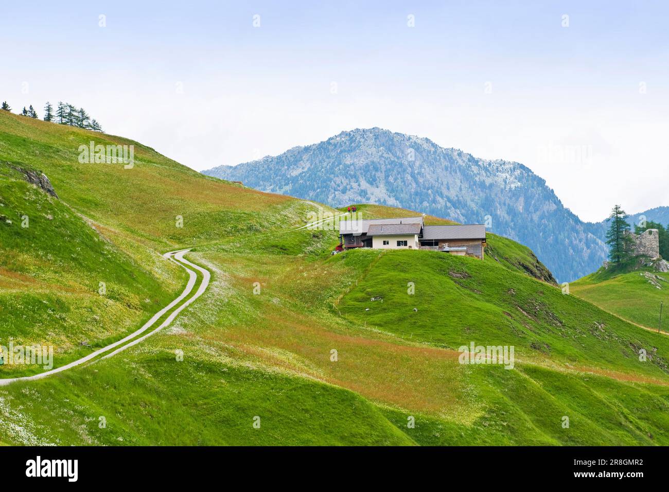 Splugen, Canton Grigioni, Swiss Stock Photo - Alamy