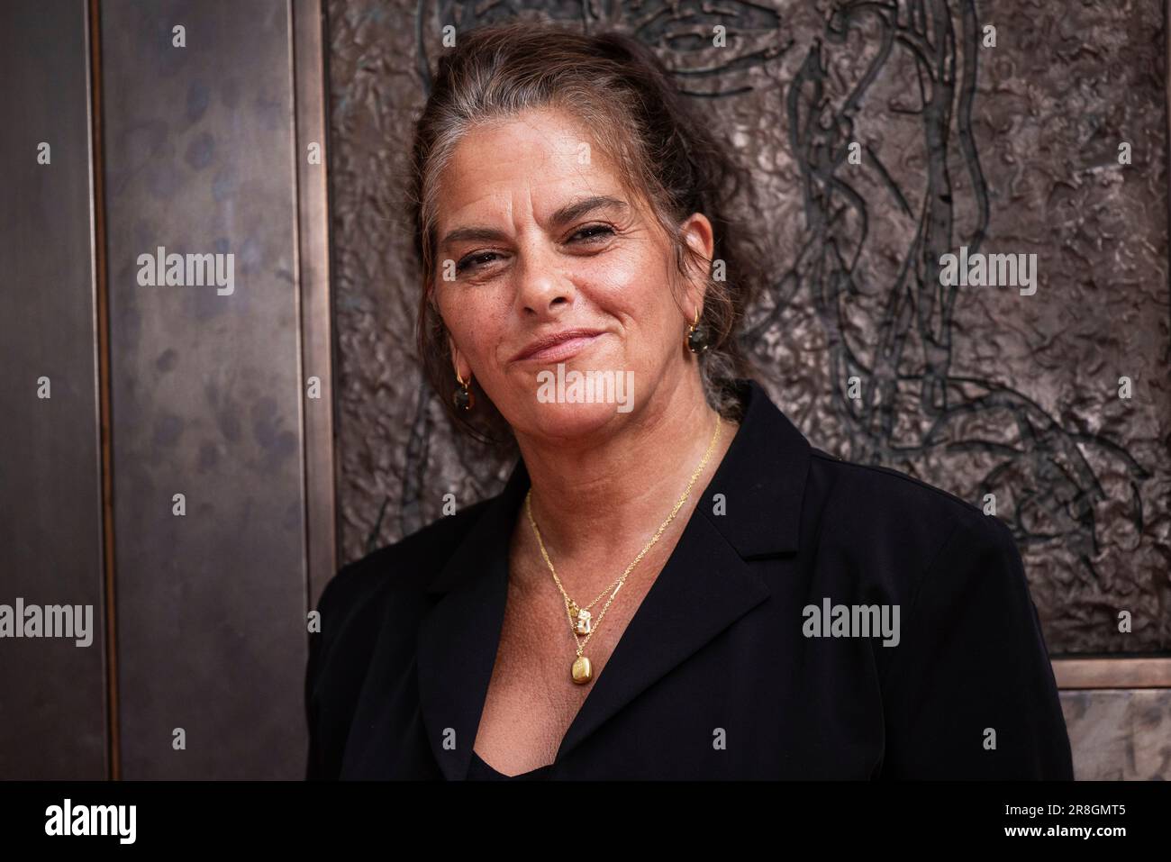 Tracey Emin Poses For Photographers Upon Arrival At The National