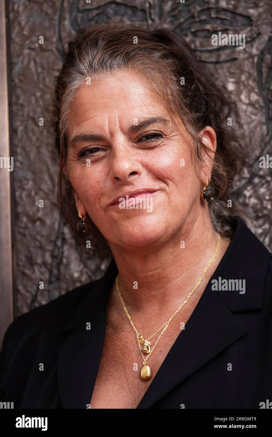 Tracey Emin Poses For Photographers Upon Arrival At The National