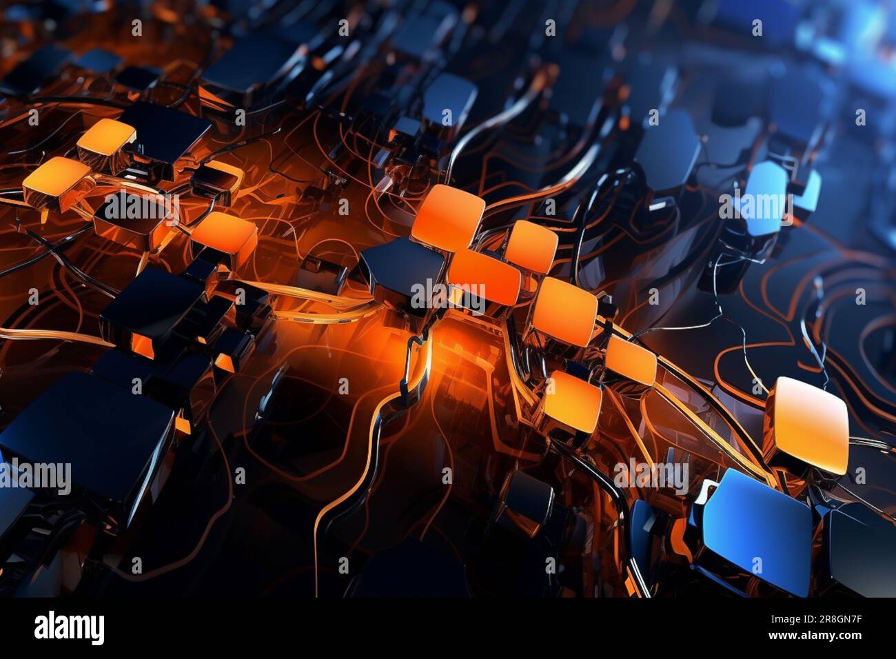 3D rendering abstract colorful background banner or wallpaper, graphic ...