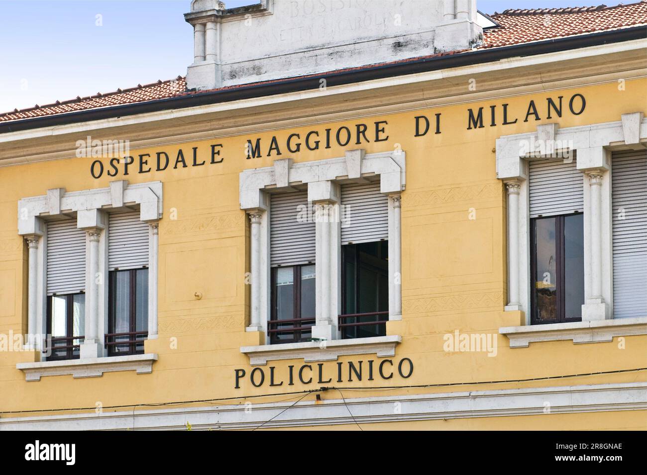 Policlinico Hospital, Milan, Italy Stock Photo - Alamy