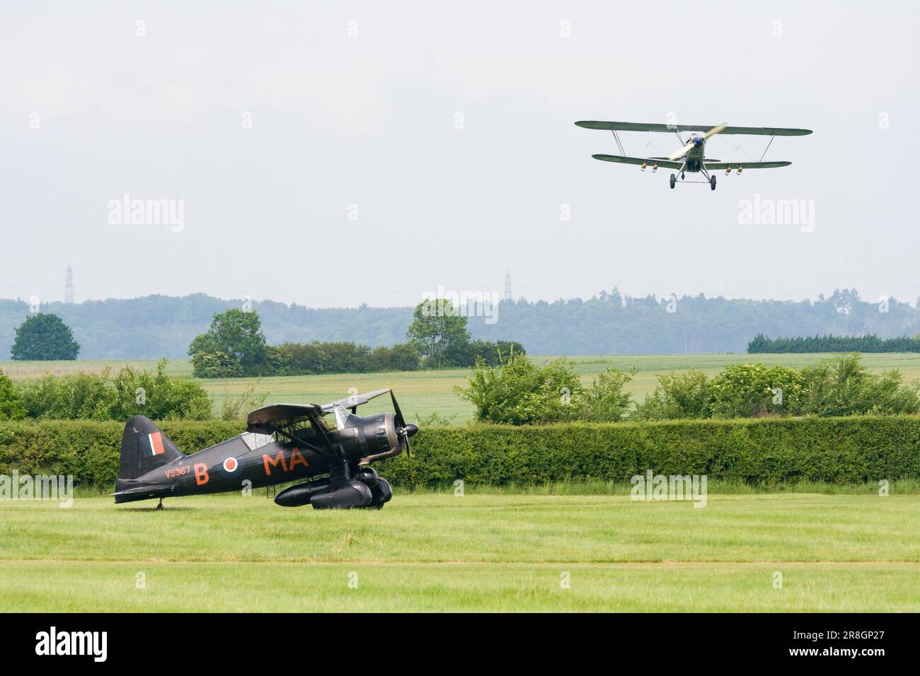 A Flying Day at the Shuttleworth Collection with a Westland Lysander ...