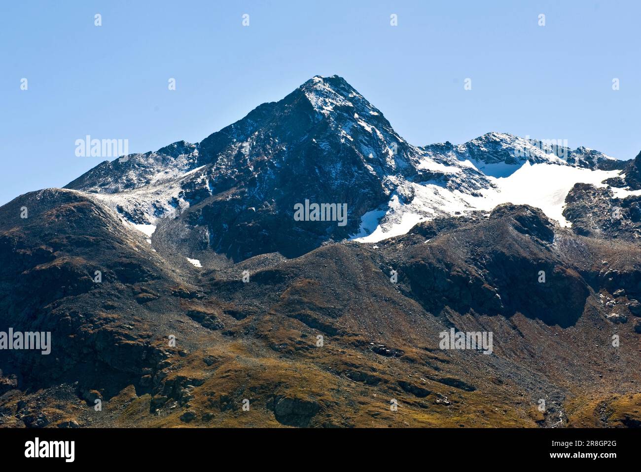Bernina Mount, Bernina Pass, Switzerland Stock Photo - Alamy