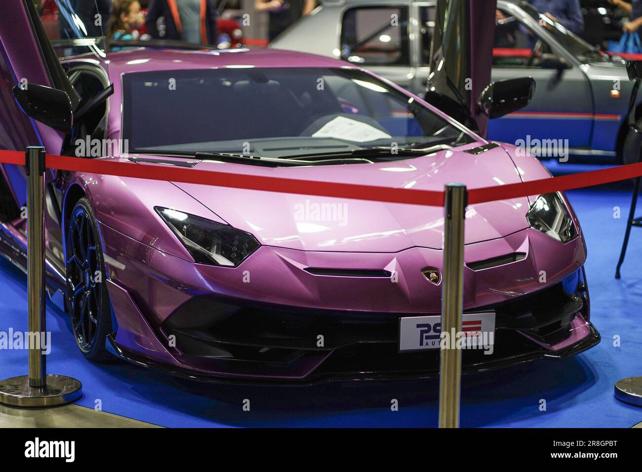 Purple And Pink Lamborghini