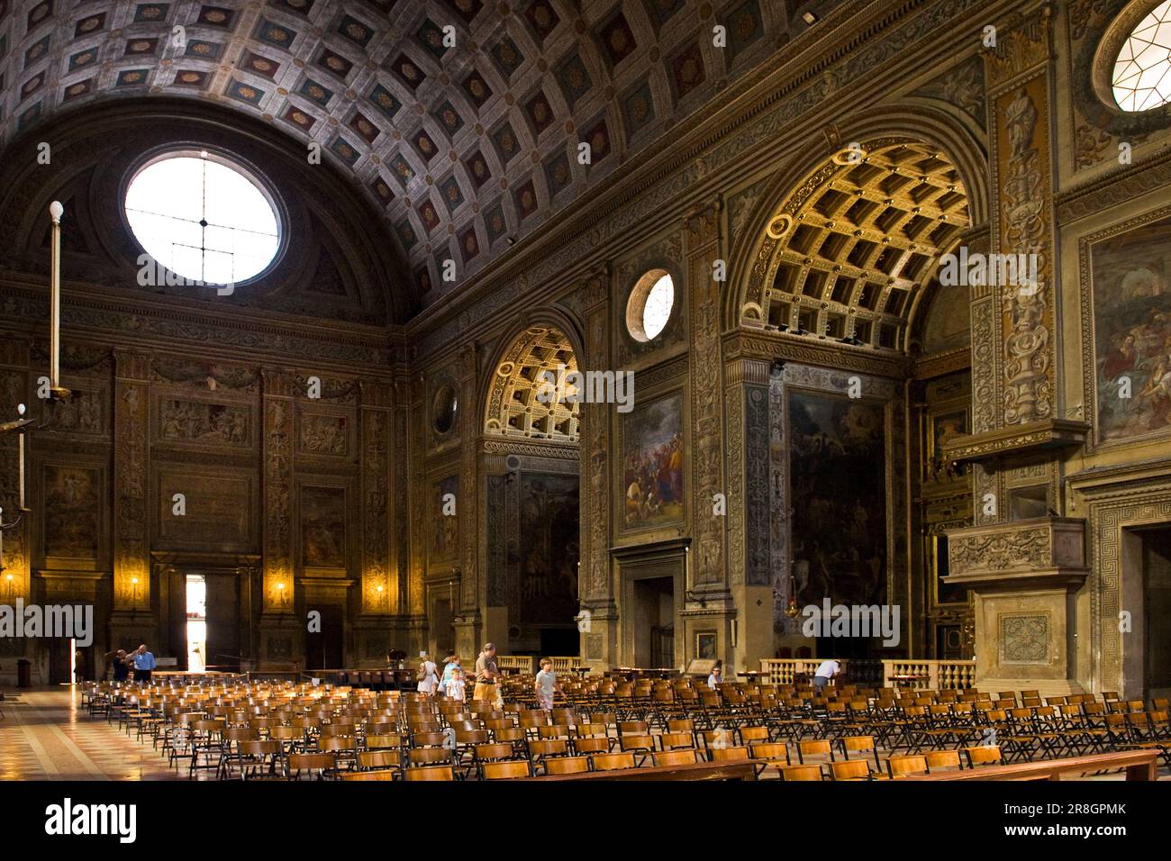 Sant'andrea Apostle Church, Mantua, Italy Stock Photo - Alamy