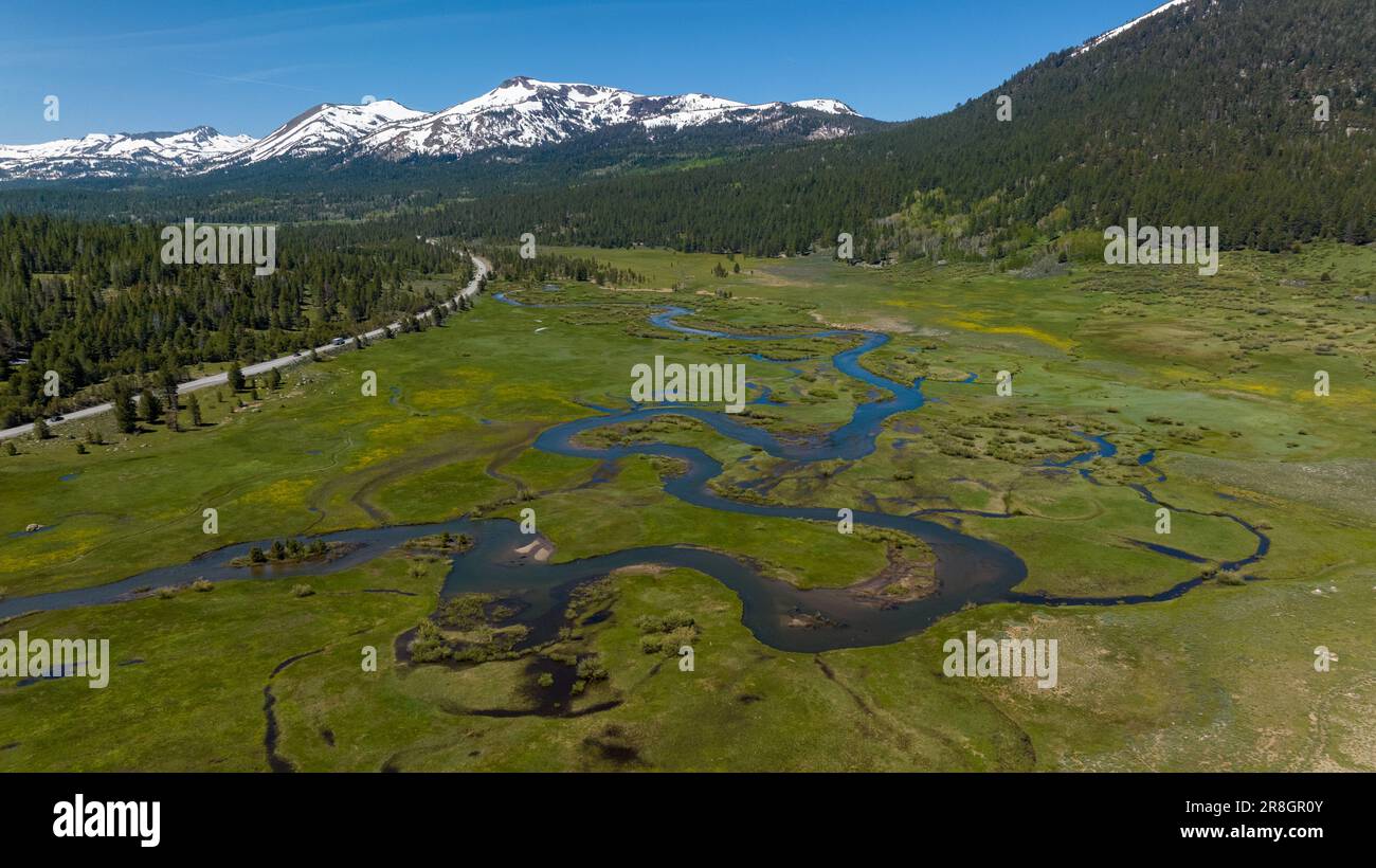 West Fork Carson River, Hope Valley, California Stock Photo - Alamy