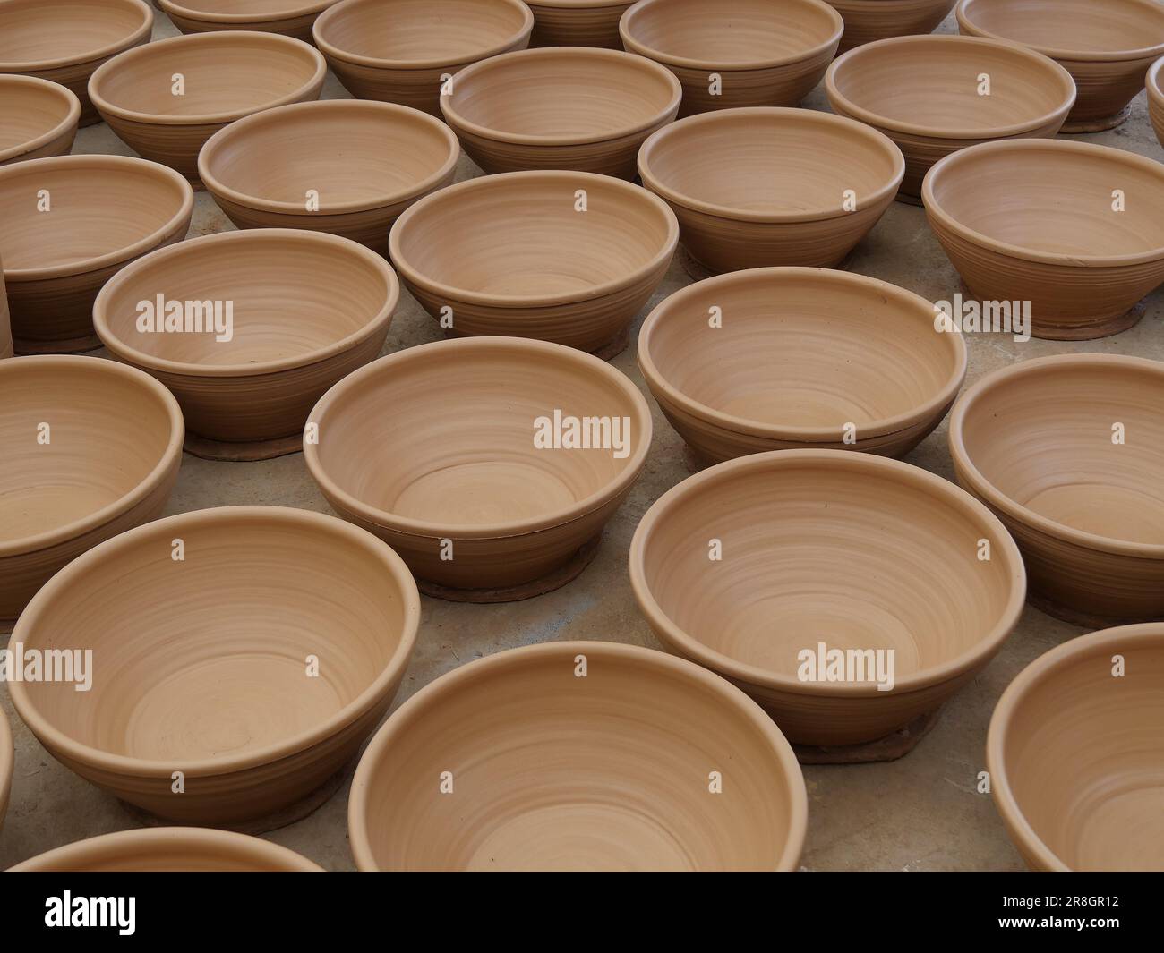Hanoi district, Ceramics with foot powered wheel, Vietnam Stock Photo ...
