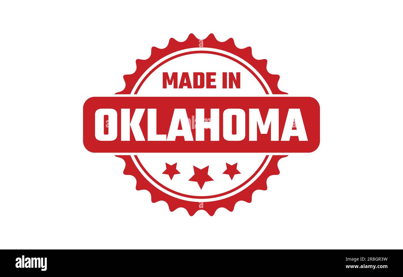 Made In Oklahoma Rubber Stamp Stock Vector Image & Art - Alamy