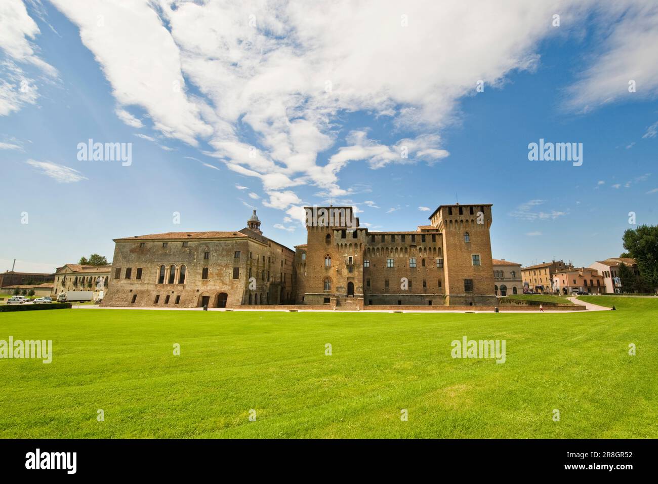 St. George Castle, Castello Di San Giorgio, Mantua, Italy Stock Photo ...