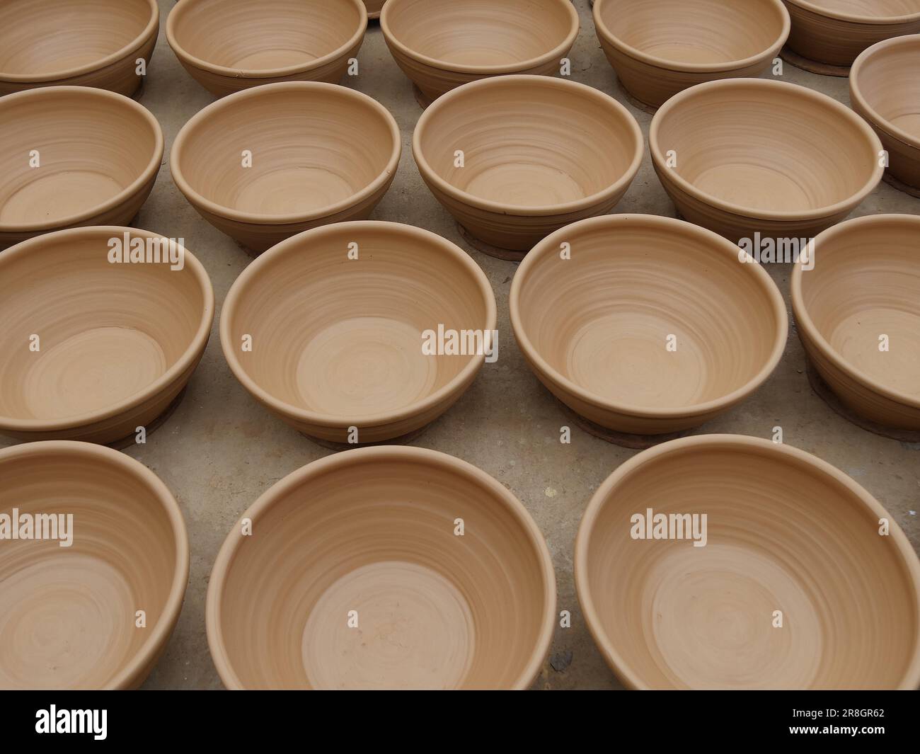 Hanoi district, Ceramics with foot powered wheel, Vietnam Stock Photo ...