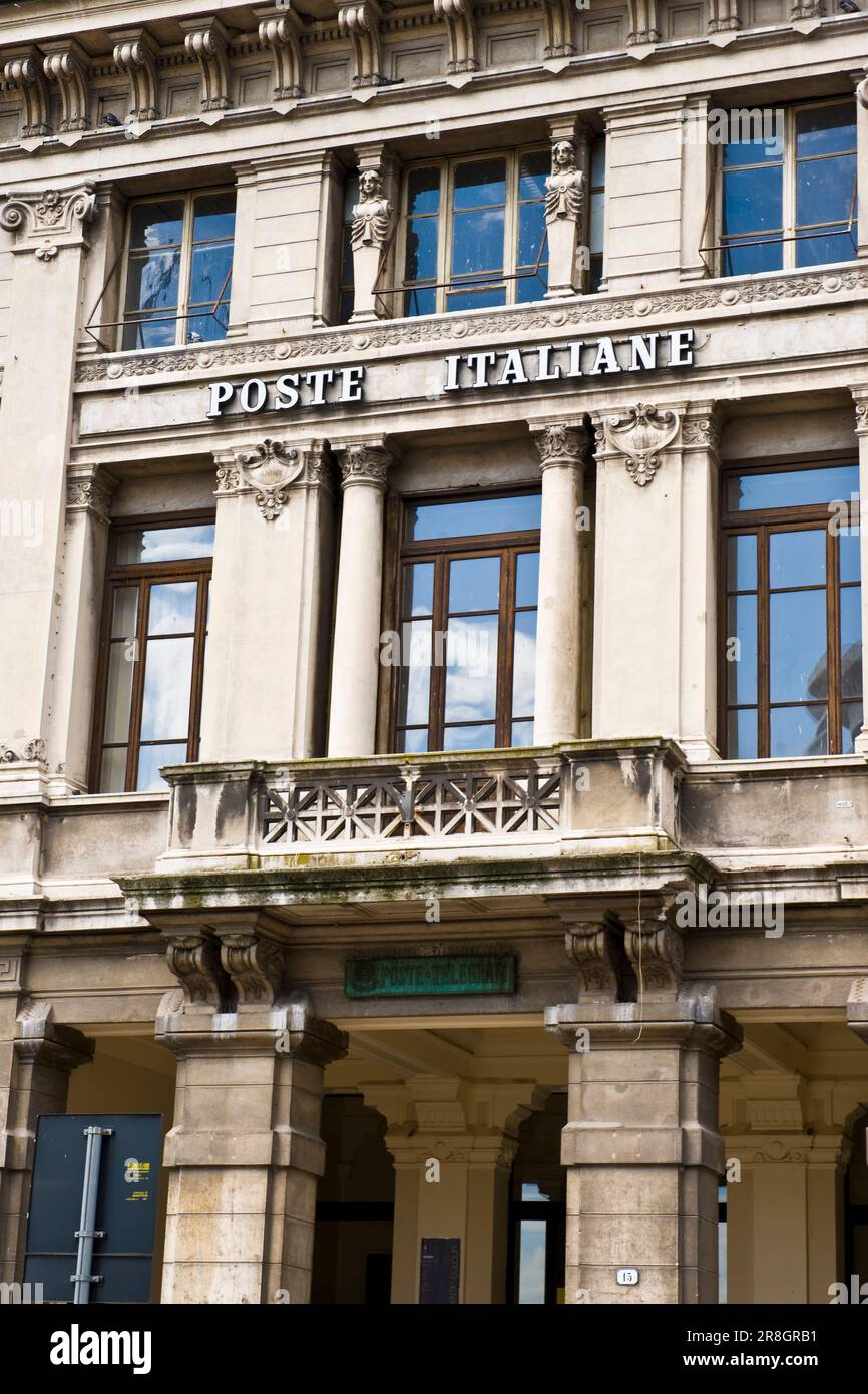 Post Office, Mantua, Italy Stock Photo - Alamy