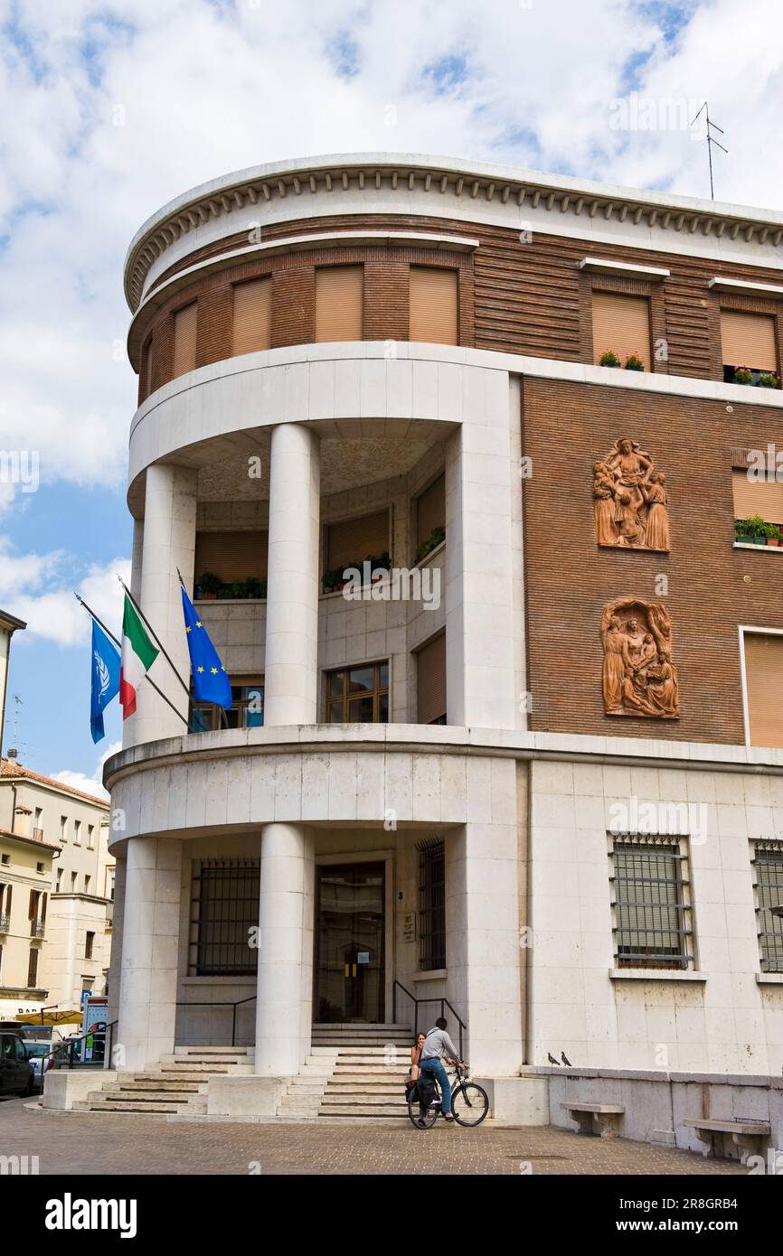 Inps Office, Mantua, Italy Stock Photo - Alamy