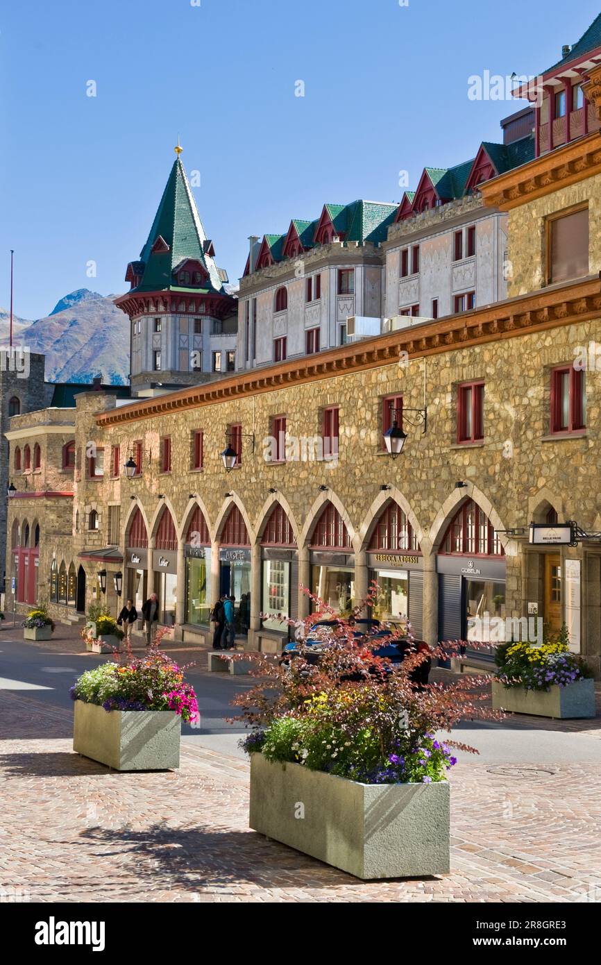 St. Moritz, Switzerland Stock Photo - Alamy