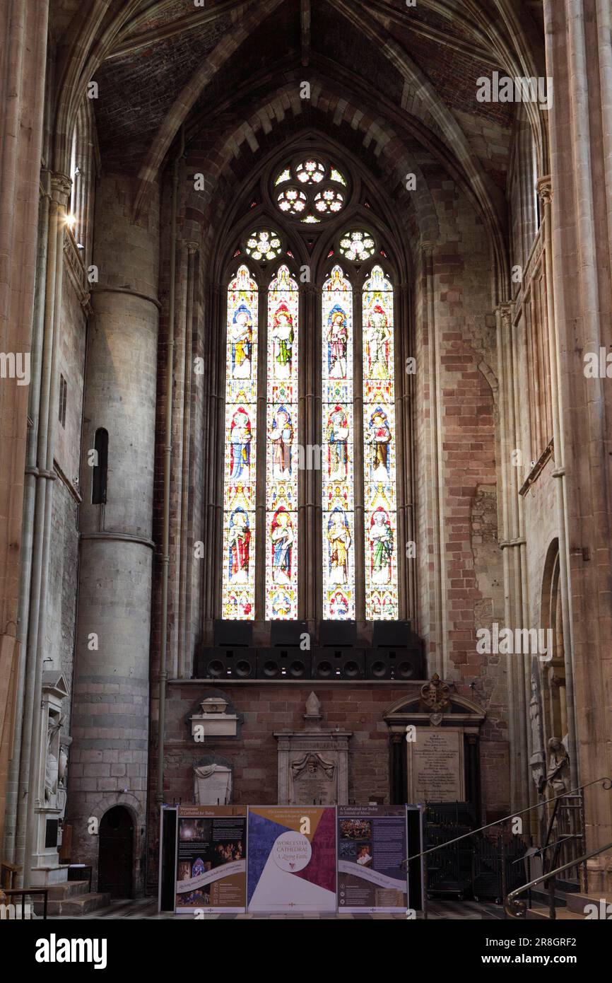 A delightful Stained Glass Window, situated within the confines of ...