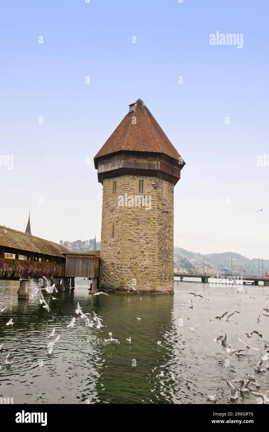 Water tower lucerne hi-res stock photography and images - Alamy
