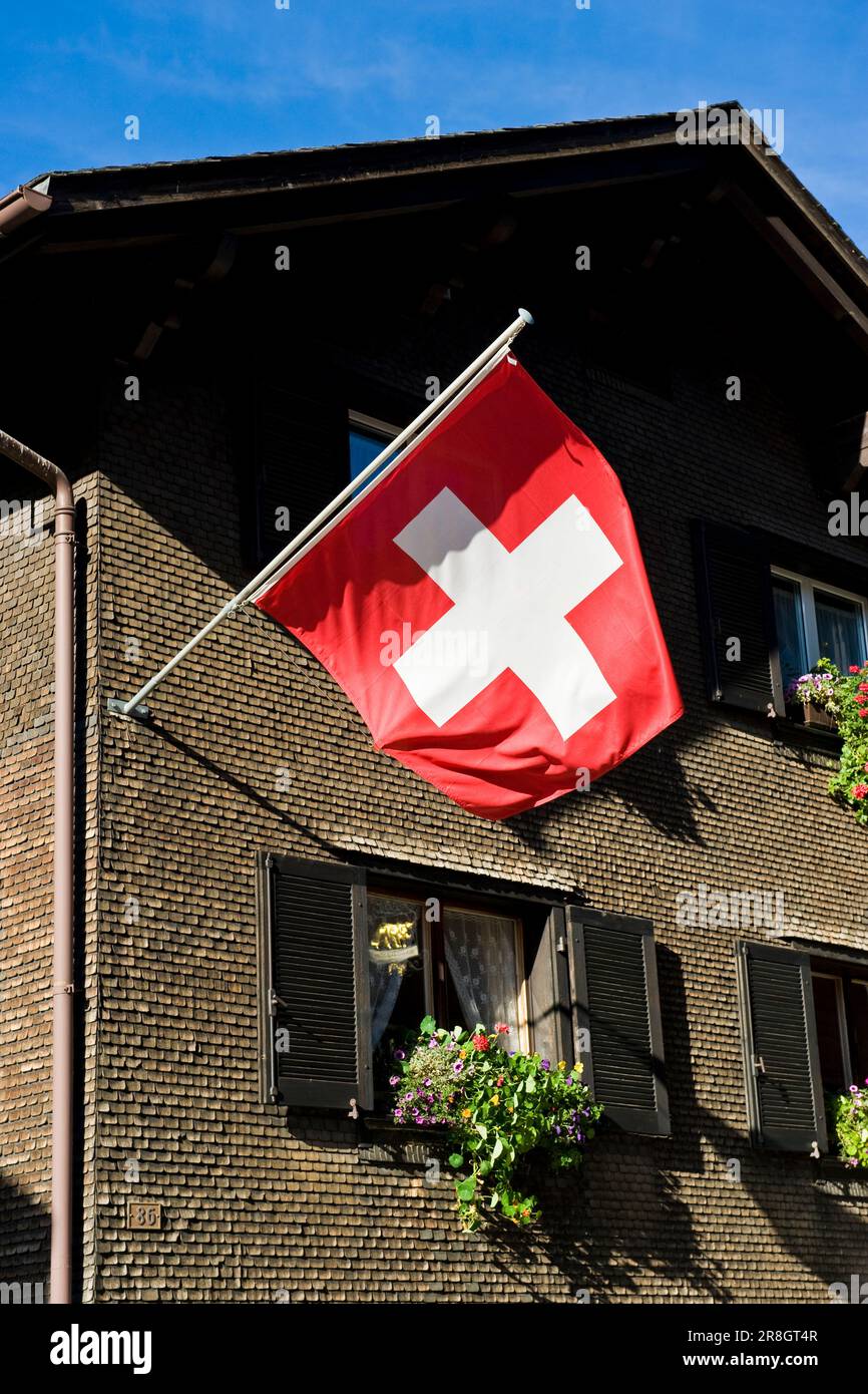 Swiss canton flags hi-res stock photography and images - Alamy