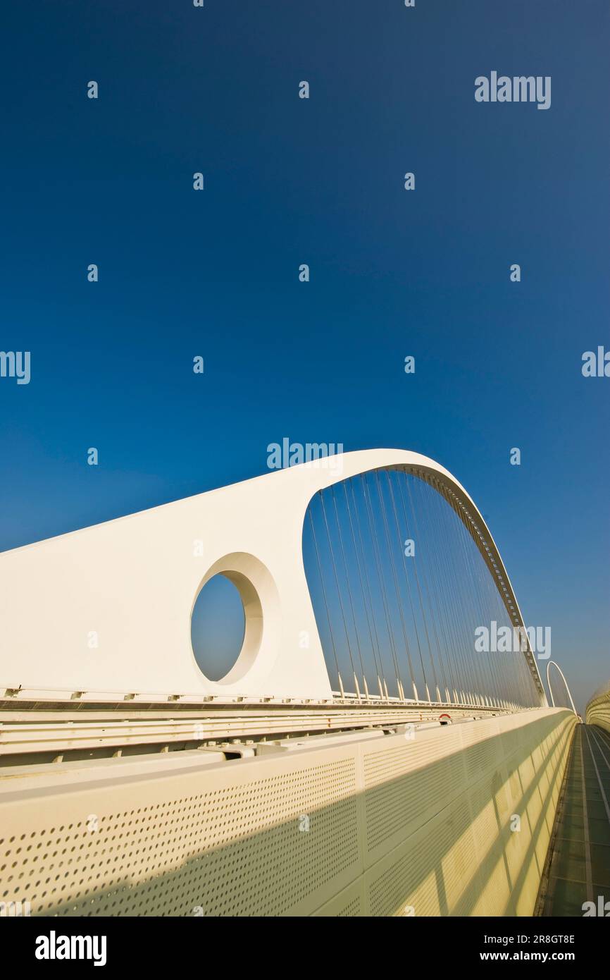 Calatrava bridge reggio emilia bridge hi-res stock photography and ...