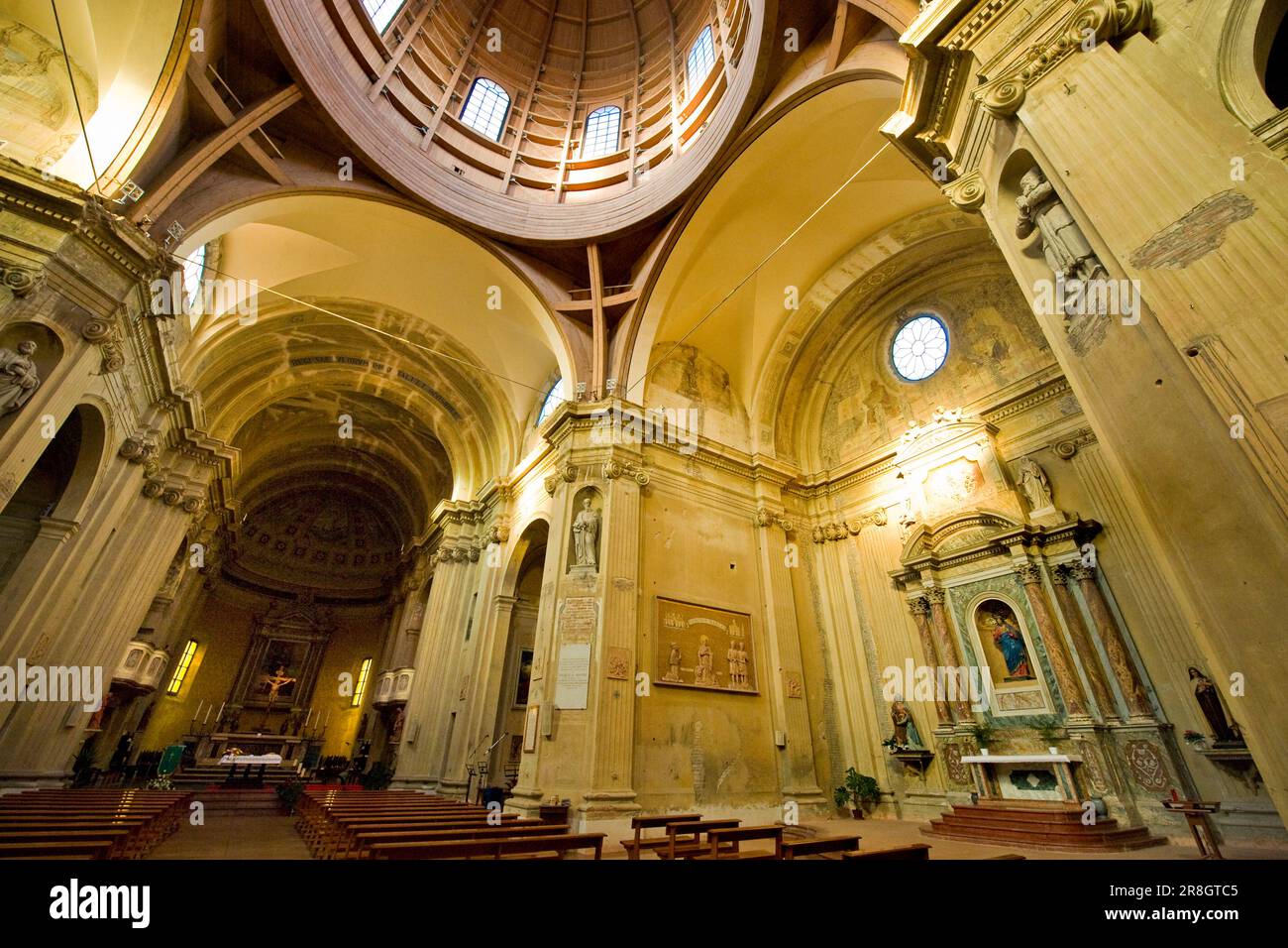 Boretto Cathedral, Boretto (re Stock Photo - Alamy