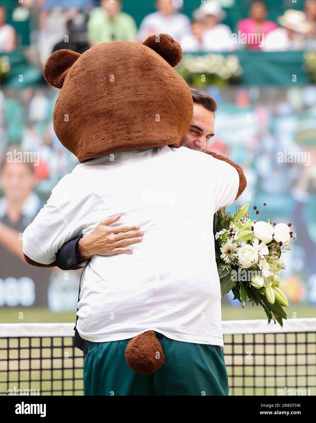 Halle,Westphalia, OWL Arena,21 June, 2023. Tennis legend Roger Federer ...