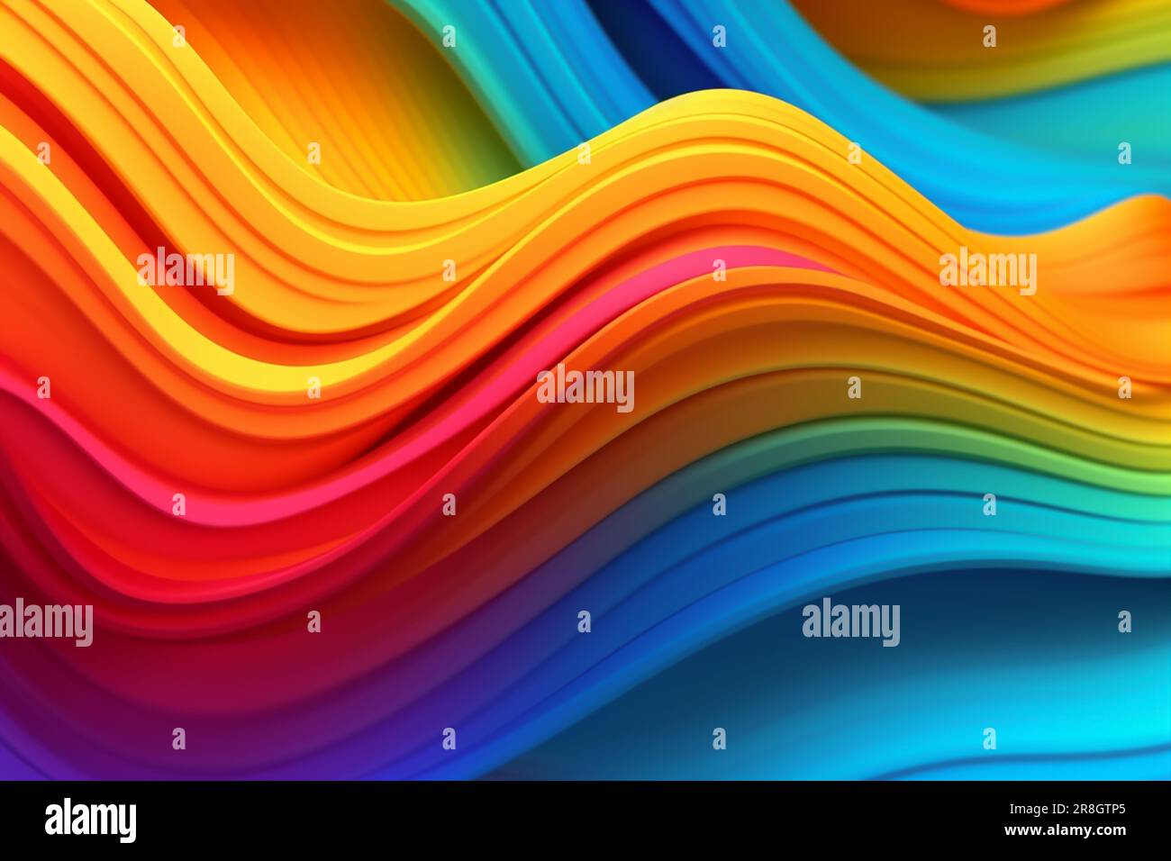 3D rendering abstract colorful background banner or wallpaper, graphic ...