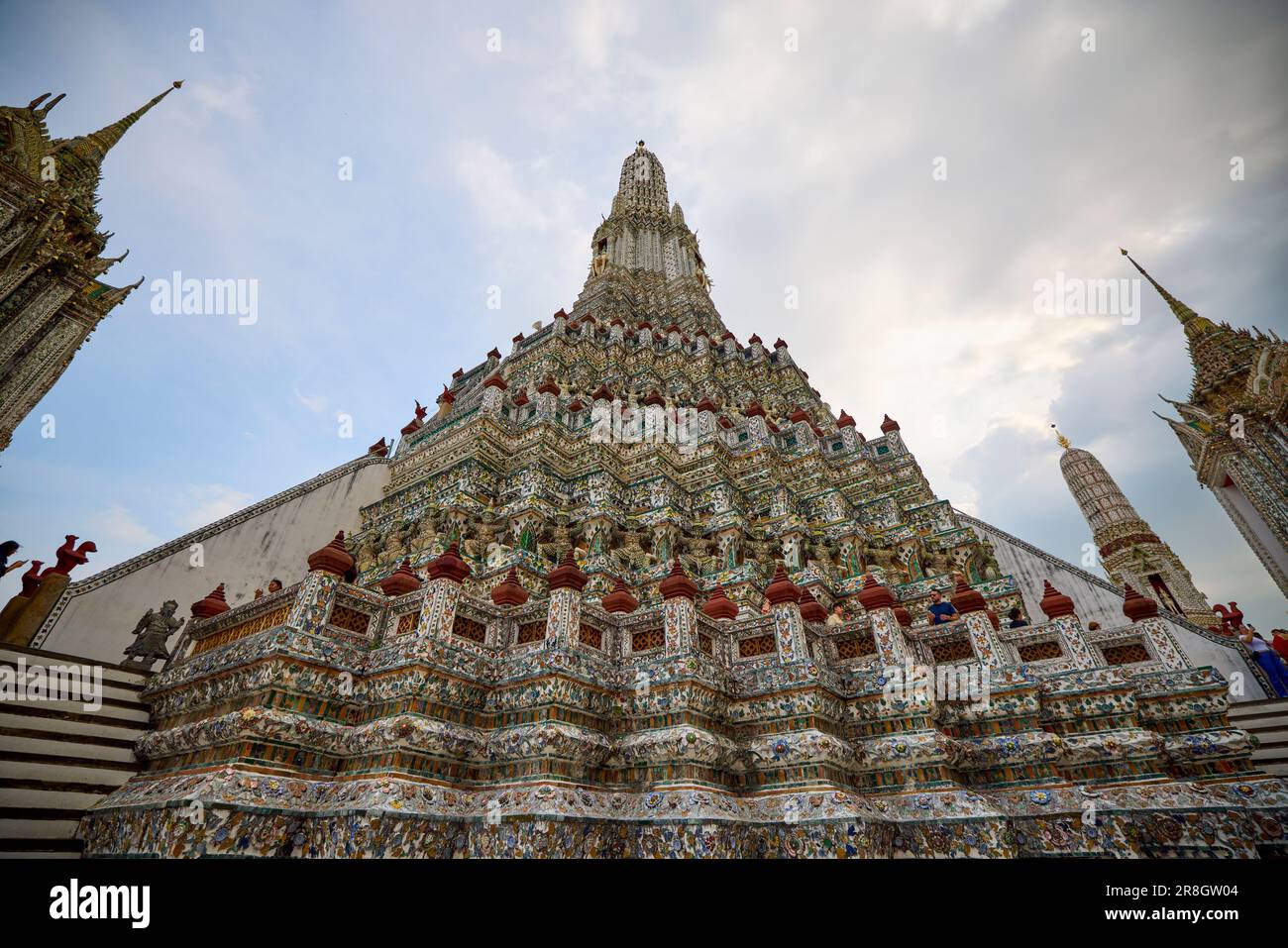 Bangkok Thailand May 23, 2023.Wat Arun Ratchawararam, is one of the most famous Buddhist temples ...
